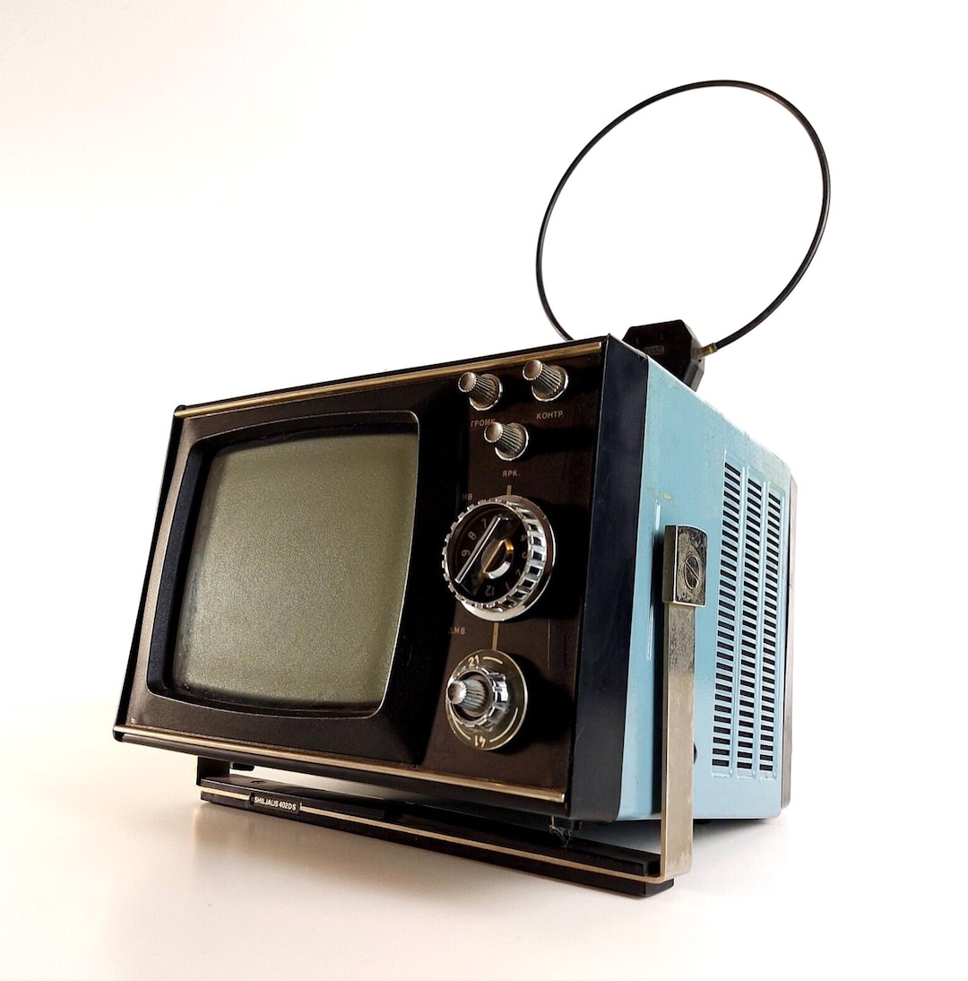 Vintage Retro Mini TV CRT Television Space Age Design 1970s - Not ...