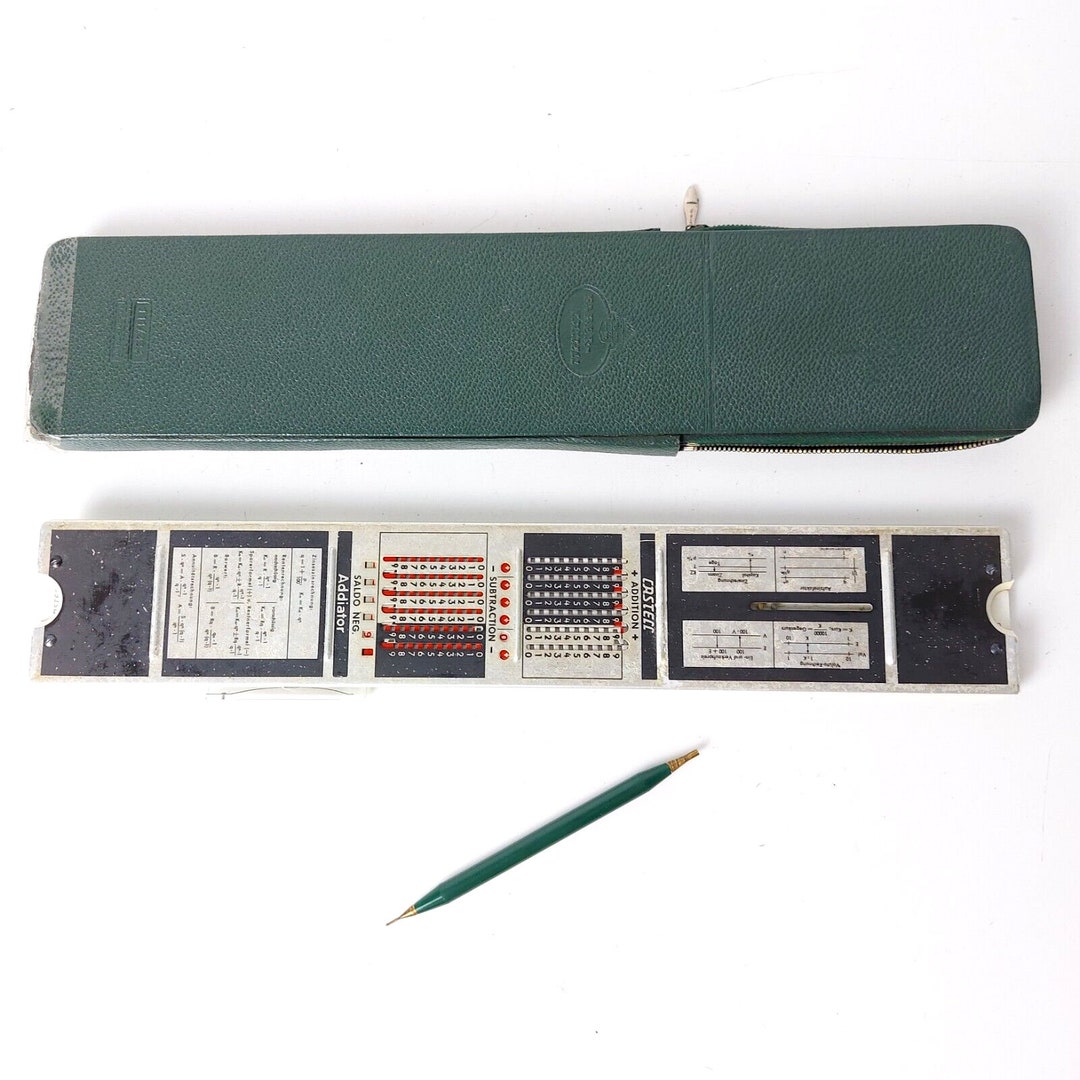 Faber Castell Addiator 111/22A Disponent Slide Rule Subtraction ...