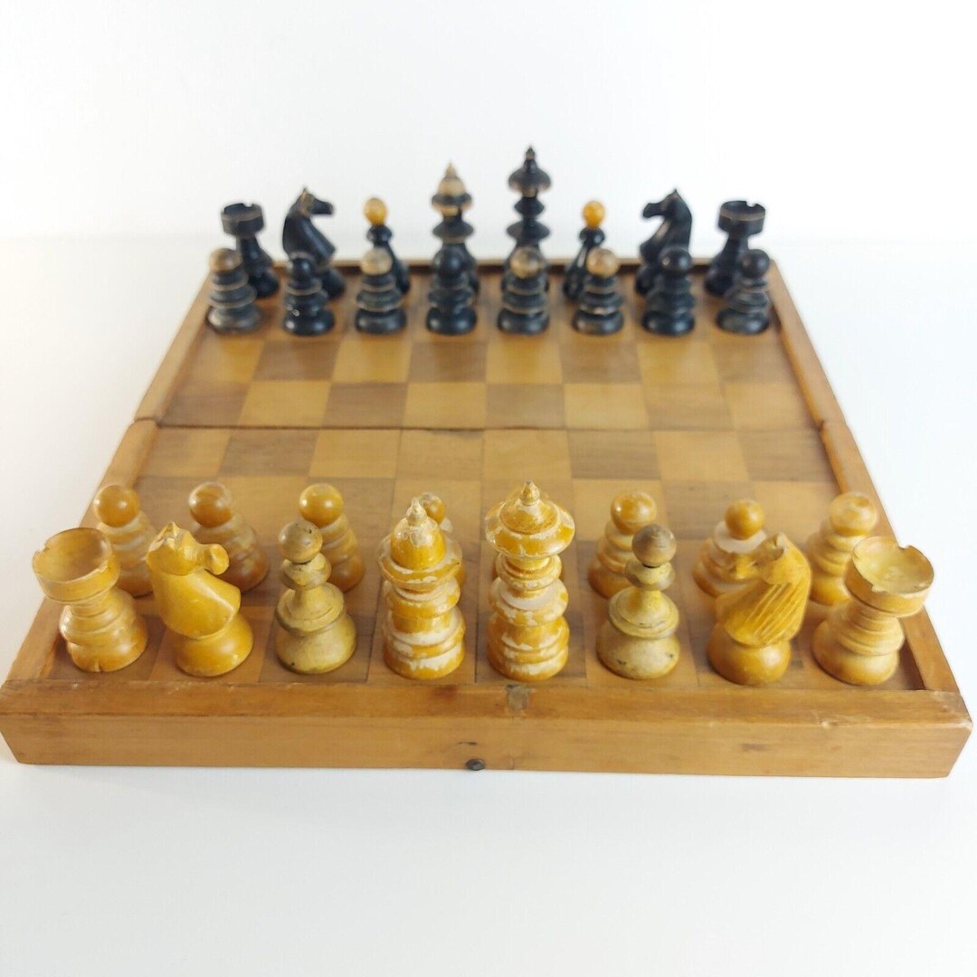 Vintage Vienna Coffee House Chess Set Cca 1920s - Etsy