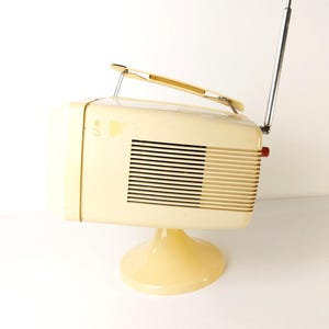 Videoton Mini-vidi Space Age Design Tv With Original Stand 1970s - Etsy