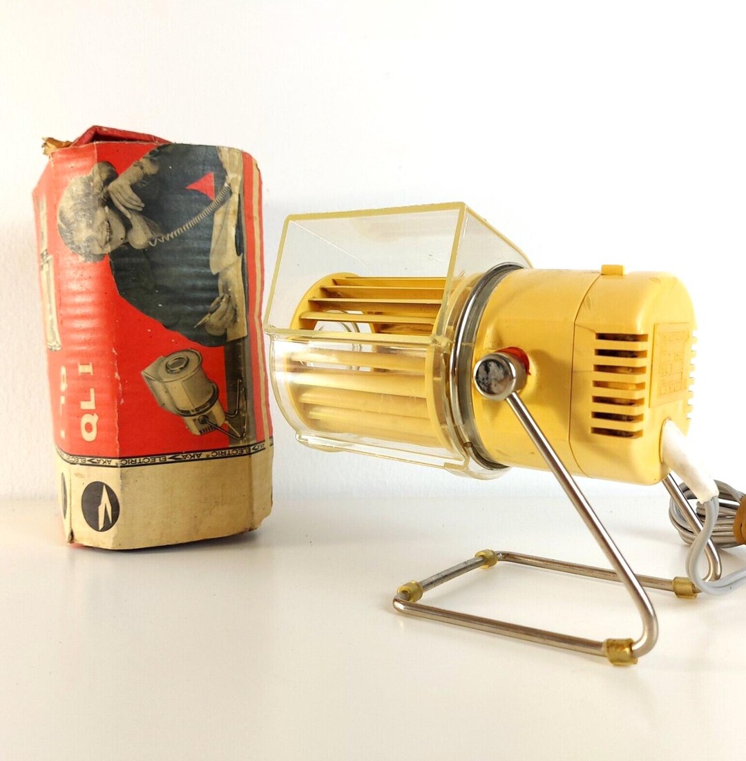 Retro Table Fan AKA Electric QLI Space Age Design (like Braun Hl1 ...