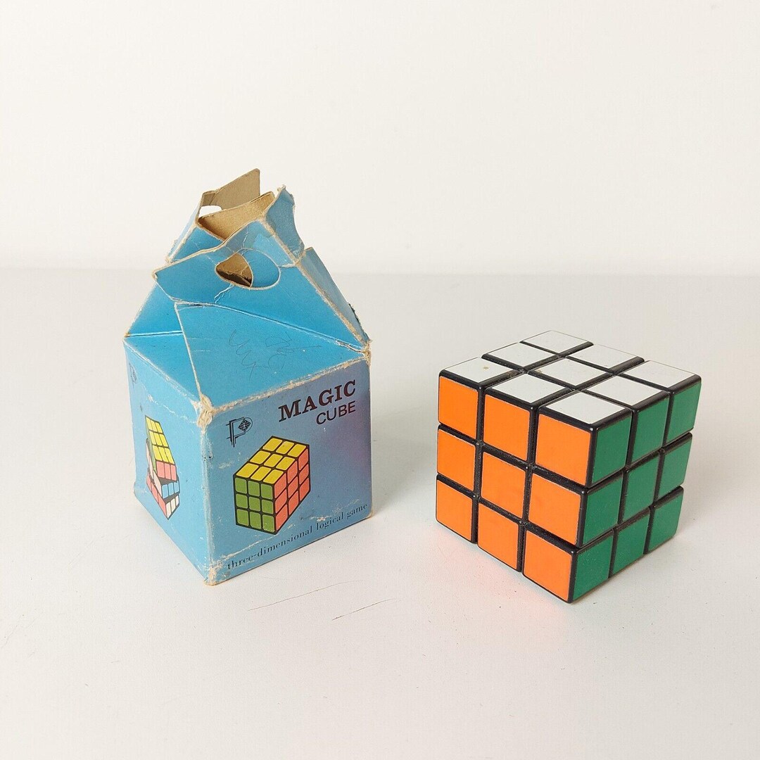 Original Vintage Rubiks Cube by Politechnika in Original Box Export ...