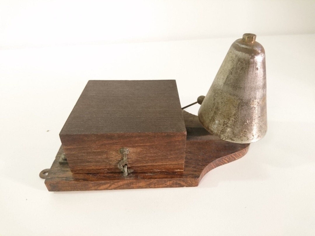 Vintage Electric Door Bell, Wood Box, 1920s - Etsy