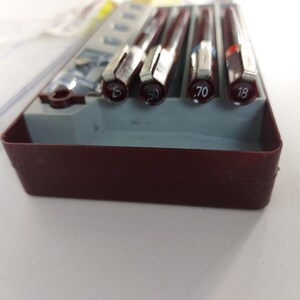 Vintage Technical Drawing Pen Set Rotring Isograph Made in Germany ...