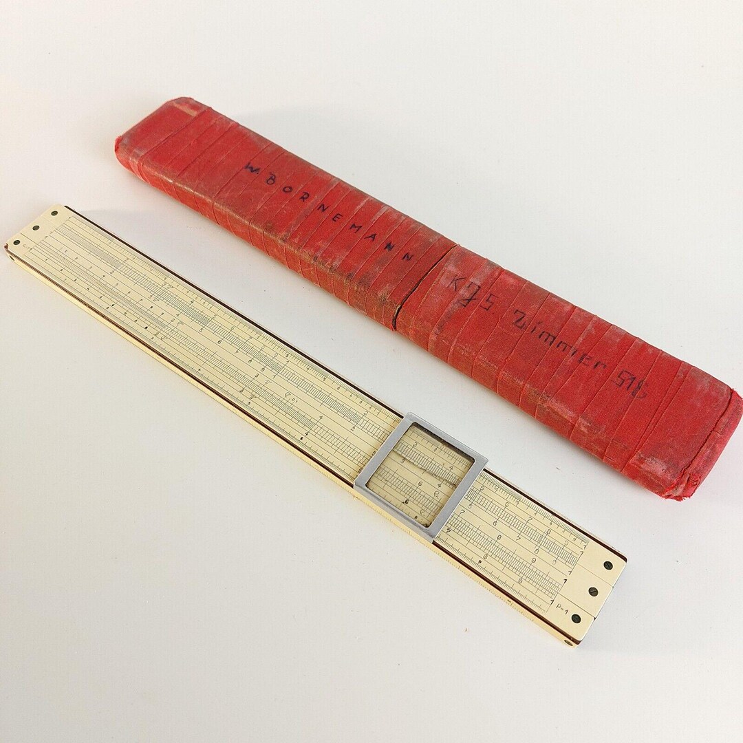 Albert Nestler Slide Rule System Rietz Dr Patent 173660 C. 1930s ...
