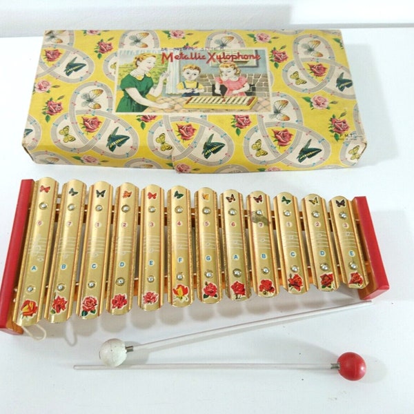 Vintage Xylophone - Etsy