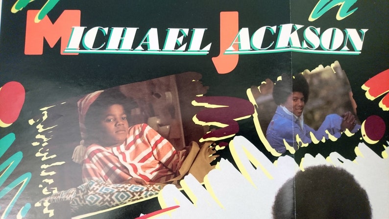 Very Rare Vintage Michael Jackson Poster Collage With the - Etsy