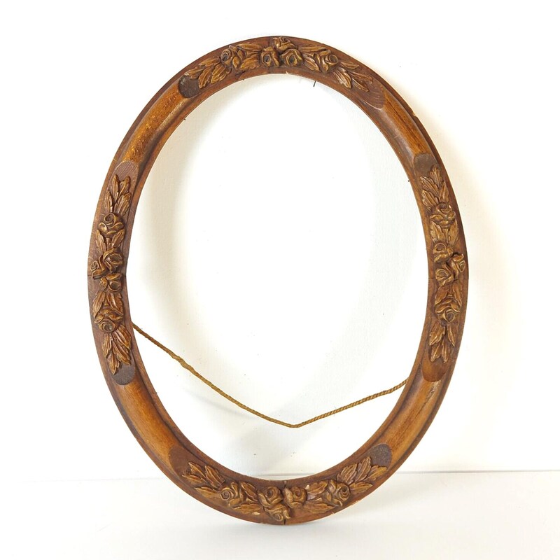 Oval Picture Frame - Etsy