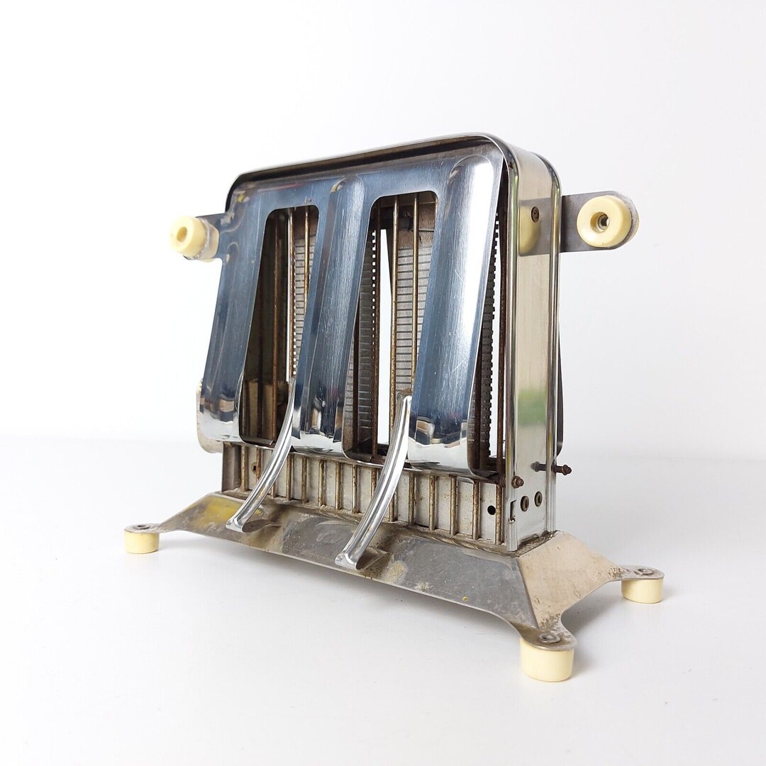 Vintage Toaster Mid Century Art Deco Style RYNA Typ-87 Czechoslovakia ...