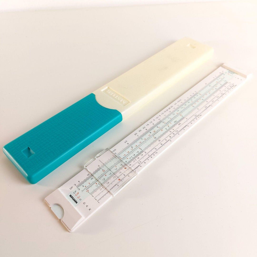 Vintage Slide Rule NESTLER 1970s Germany - Etsy