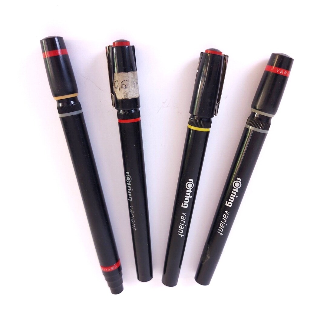 Vintage Technical Drawing Pens Rotring Variant, Micronorm Made in ...