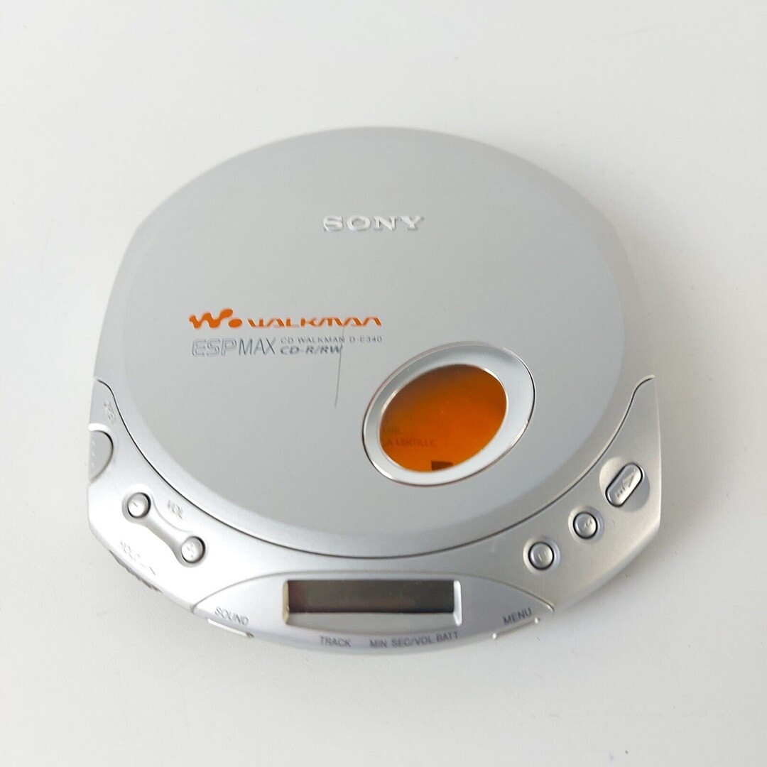 SONY D-E340 CD Walkman Portable Player Discman, Working Perfectly - Etsy
