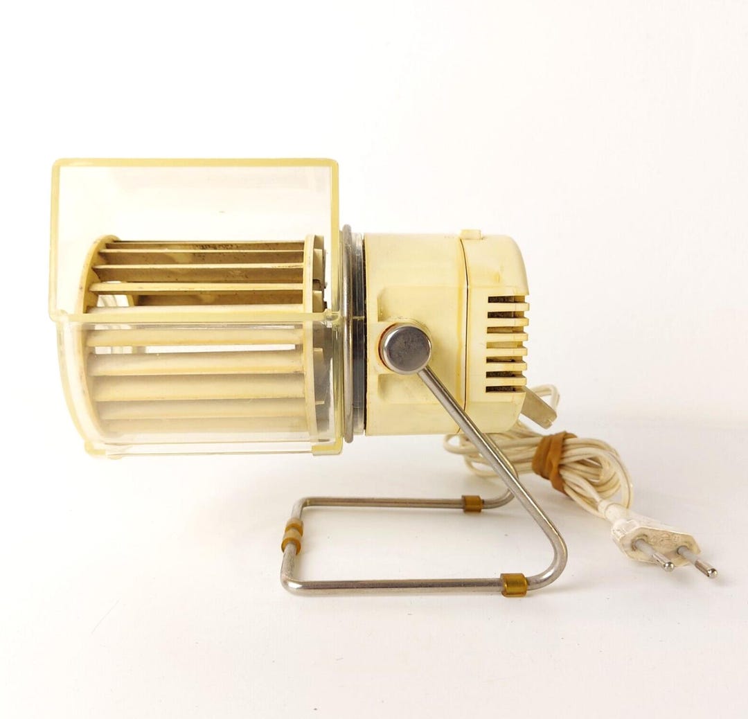 Vintage Space Age Table Fan AKA Electric QLI (like Braun HL1) 1970s - Etsy