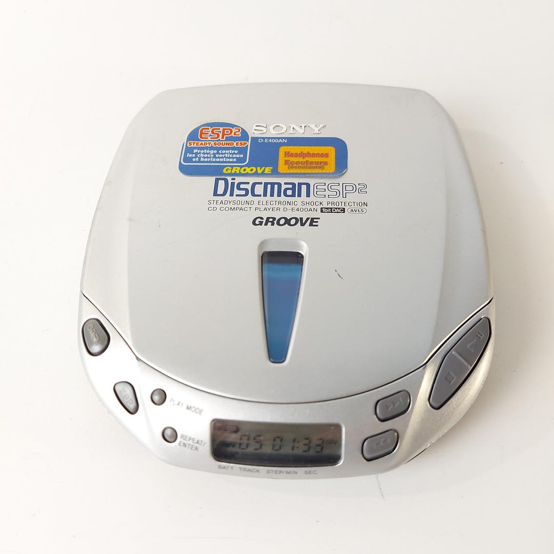 Sony D-E400AN Walkman CD Player Discman Works Perfectly! - Etsy