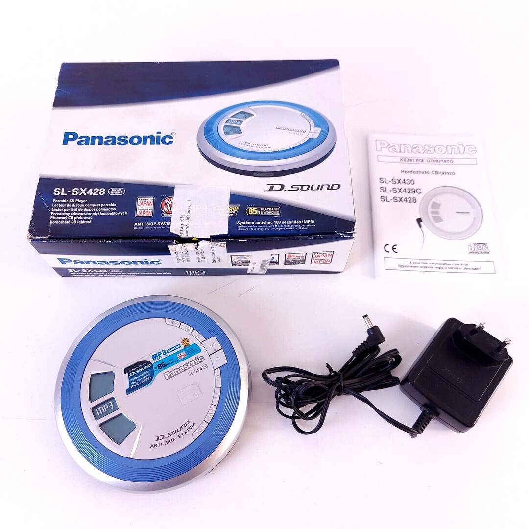 PANASONIC Walkman Portable CD Player Discman, Made in Japan, Working ...