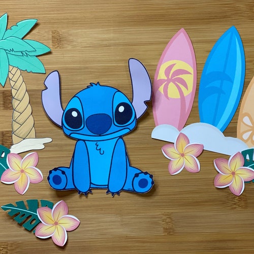 Printable Stitch Cake Topper Stitch Cake Topper Lilo and - Etsy