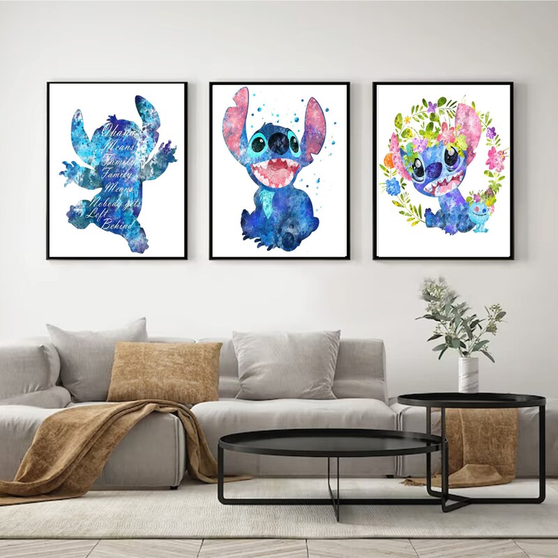 Stitch Poster - Etsy