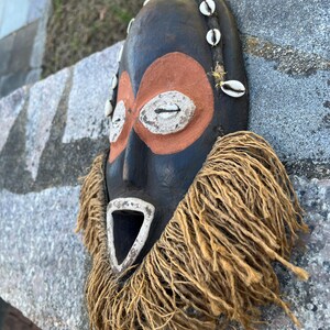 Antique African Dan Mask Ivory Coast, Africa Dan Burnished Wood Mask ...
