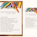 Cause I Ain't Got a Pencil Poem Poster | Printable Classroom Wall Art ...
