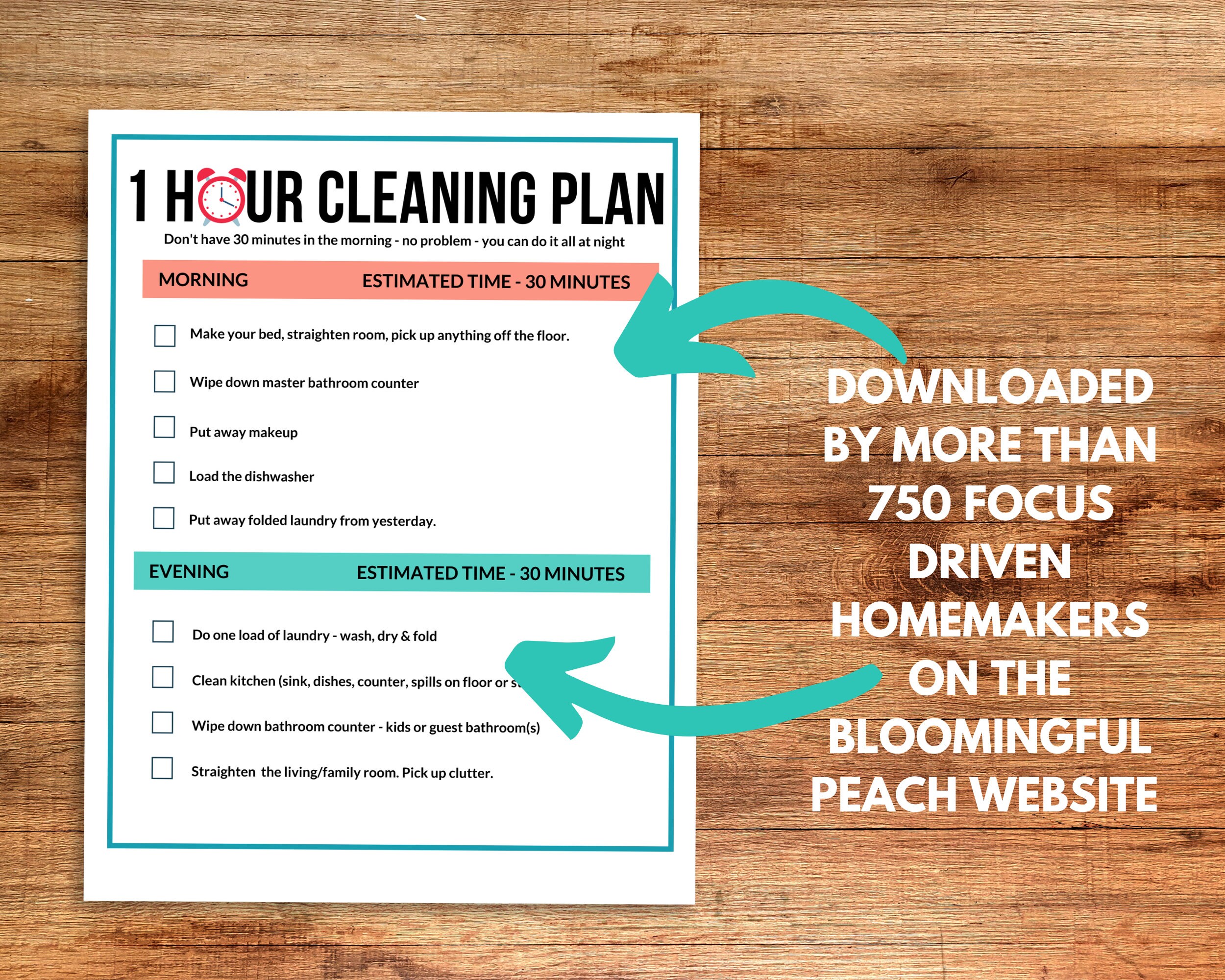 Deep Cleaning Checklist Weekly Cleaning Checklist House - Etsy