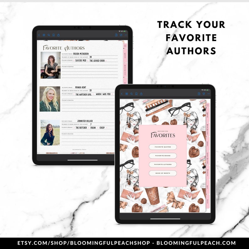 Digital Reading Journal & Book Tracker: Your Ultimate Online Book ...