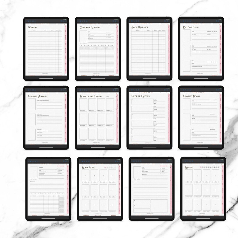 Digital Reading Journal & Book Tracker: Your Ultimate Online Book ...