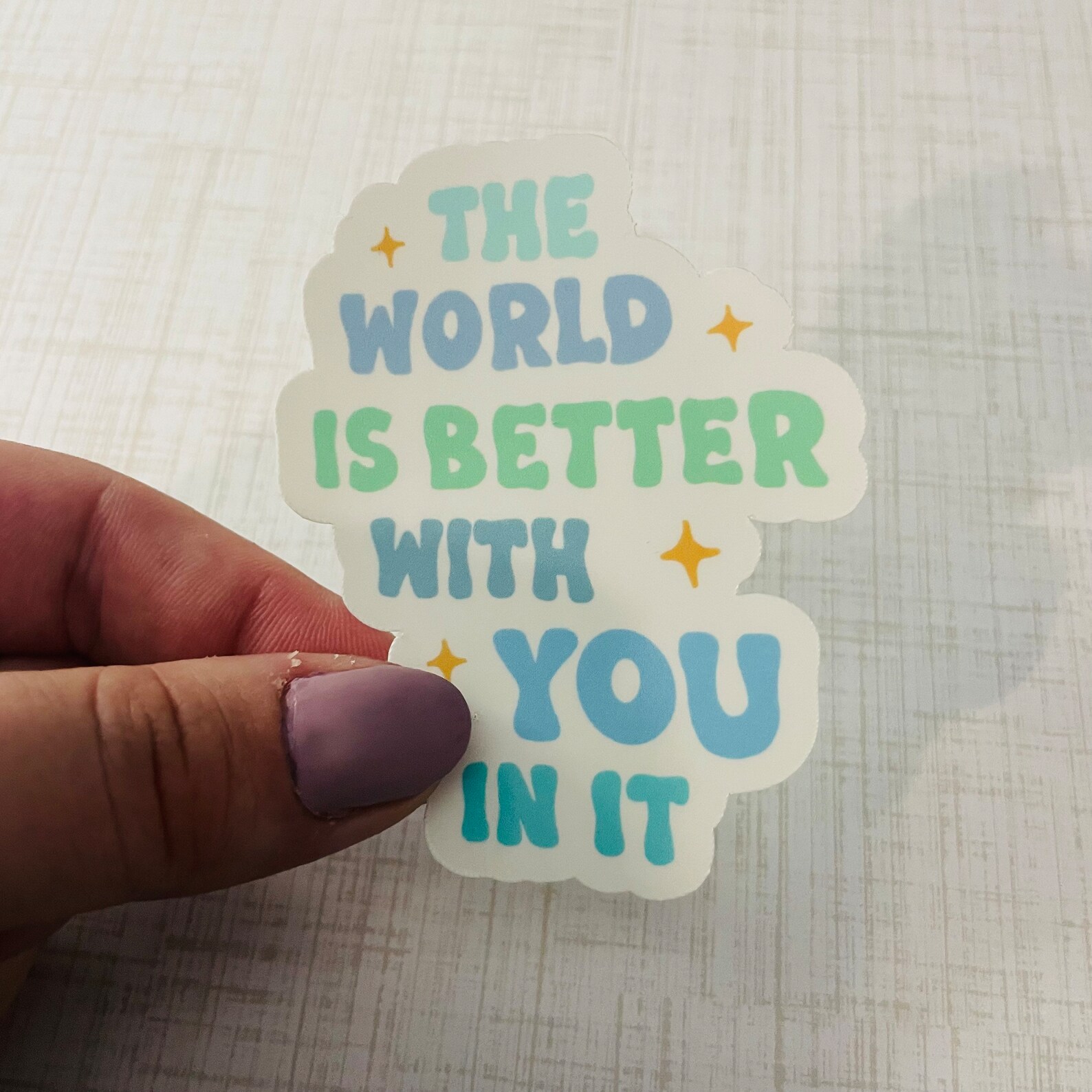 Better With You in It Sticker - Etsy