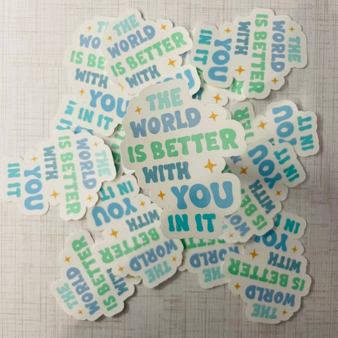 Better With You in It Sticker - Etsy
