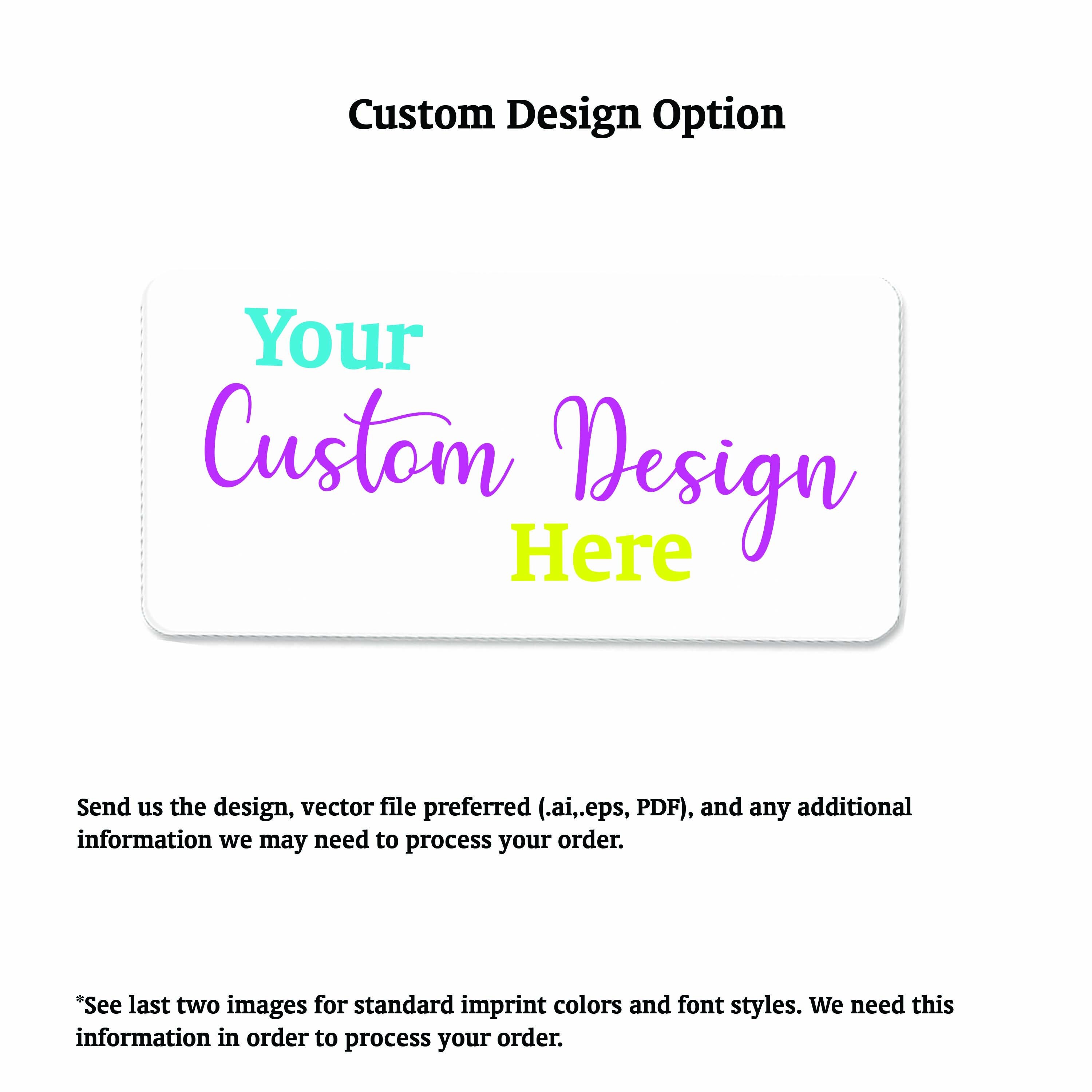 Custom Sublimated Name Badge - Etsy