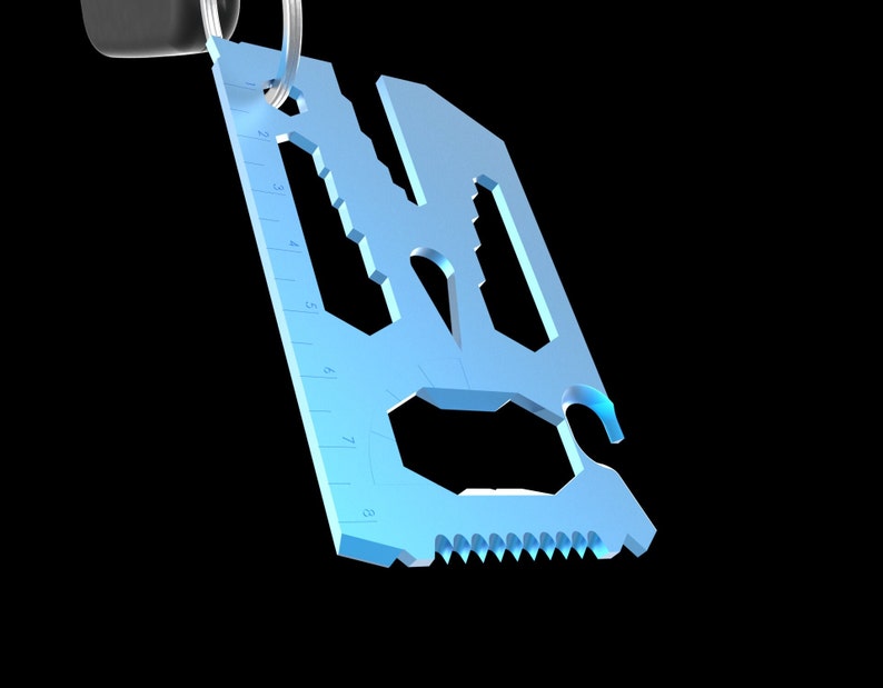 Card Multi Tool 3D CAD Files Stl Step 3mf Fbx Ai Dxf Eps Pdf - Etsy ...