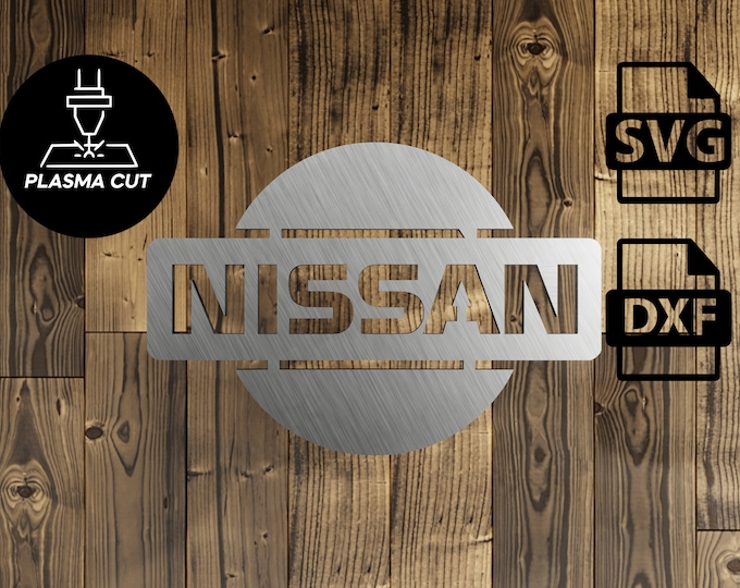 CUT READY, Nissan ,svg,dxf,vector File,plasma Cutting,cricut,tshirt ...