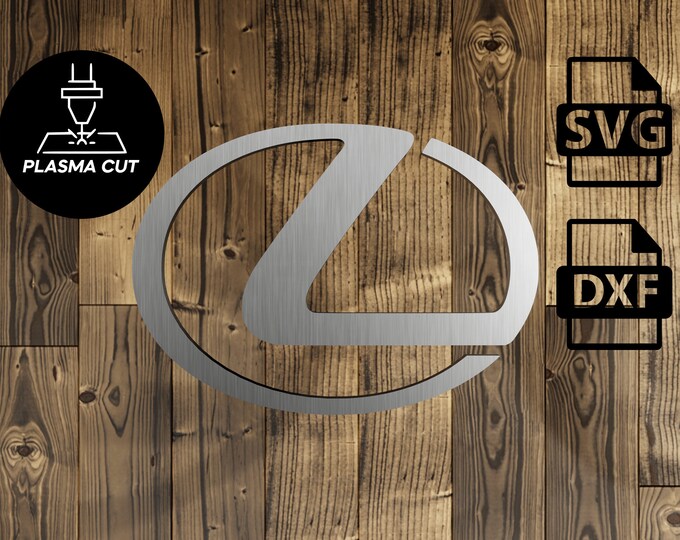 CUT READY, Lexus Oval,svg,dxf,vector File,plasma Cutting,cricut,tshirt ...