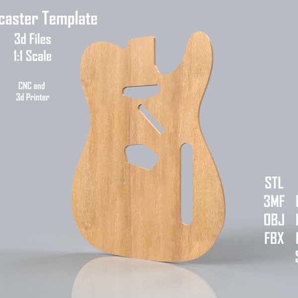 Guitar Cnc Files Telecaster - Etsy