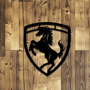 CUT READY, Ferrari Sign,svg,dxf,vector File,plasma Cutting,cricut ...