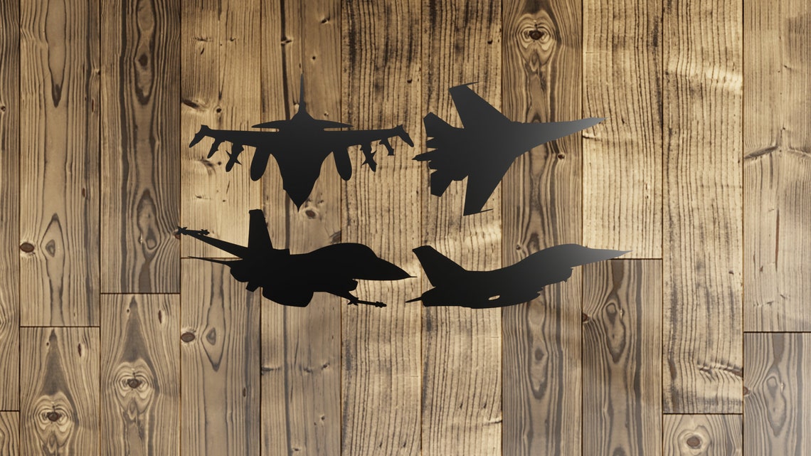 CUT READY F-16 Figuressvgdxfvector Fileplasma - Etsy UK