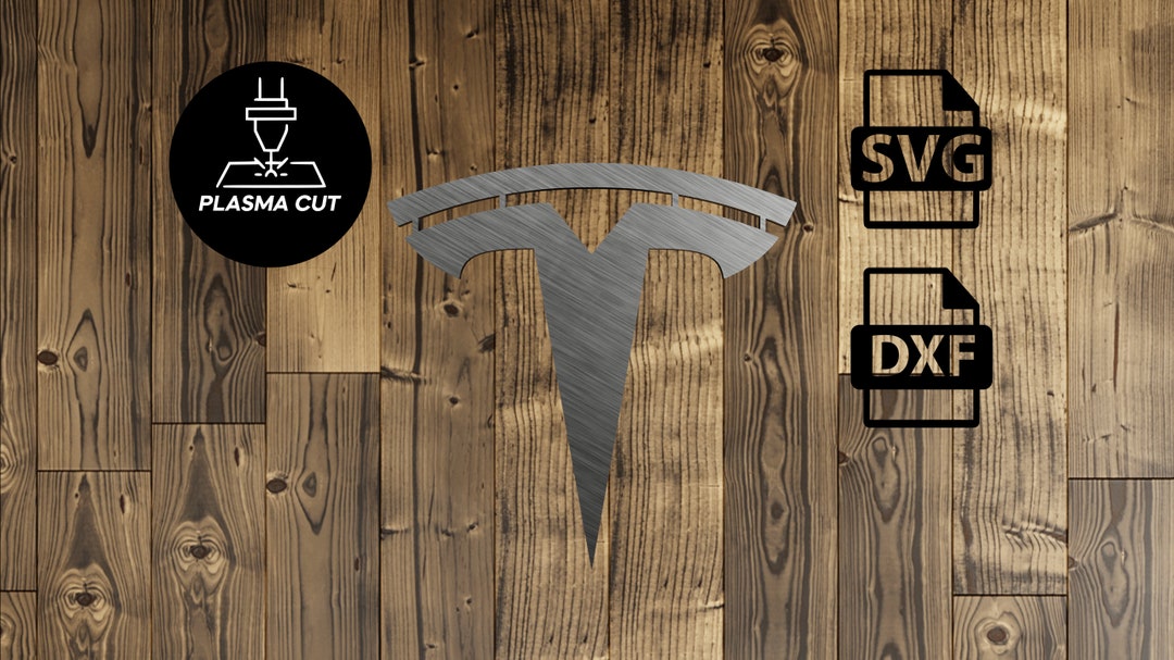CUT READY, Tesla Oval,svg,dxf,vector File,plasma Cutting,cricut,tshirt ...