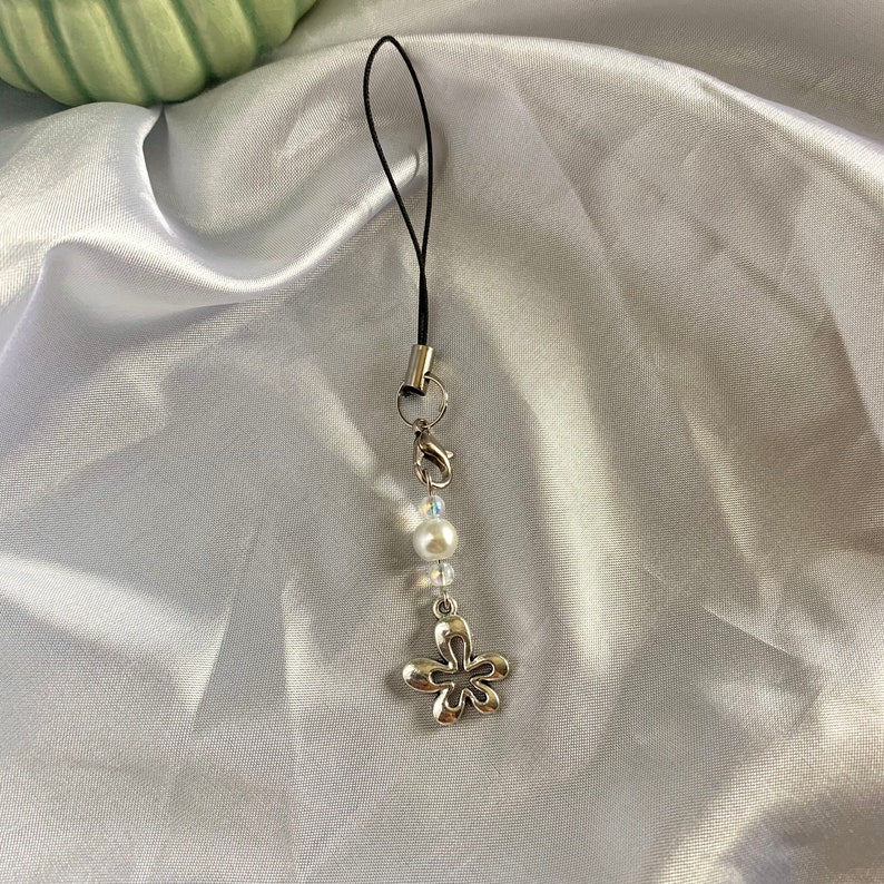 Small Silver Phone Charms - Etsy