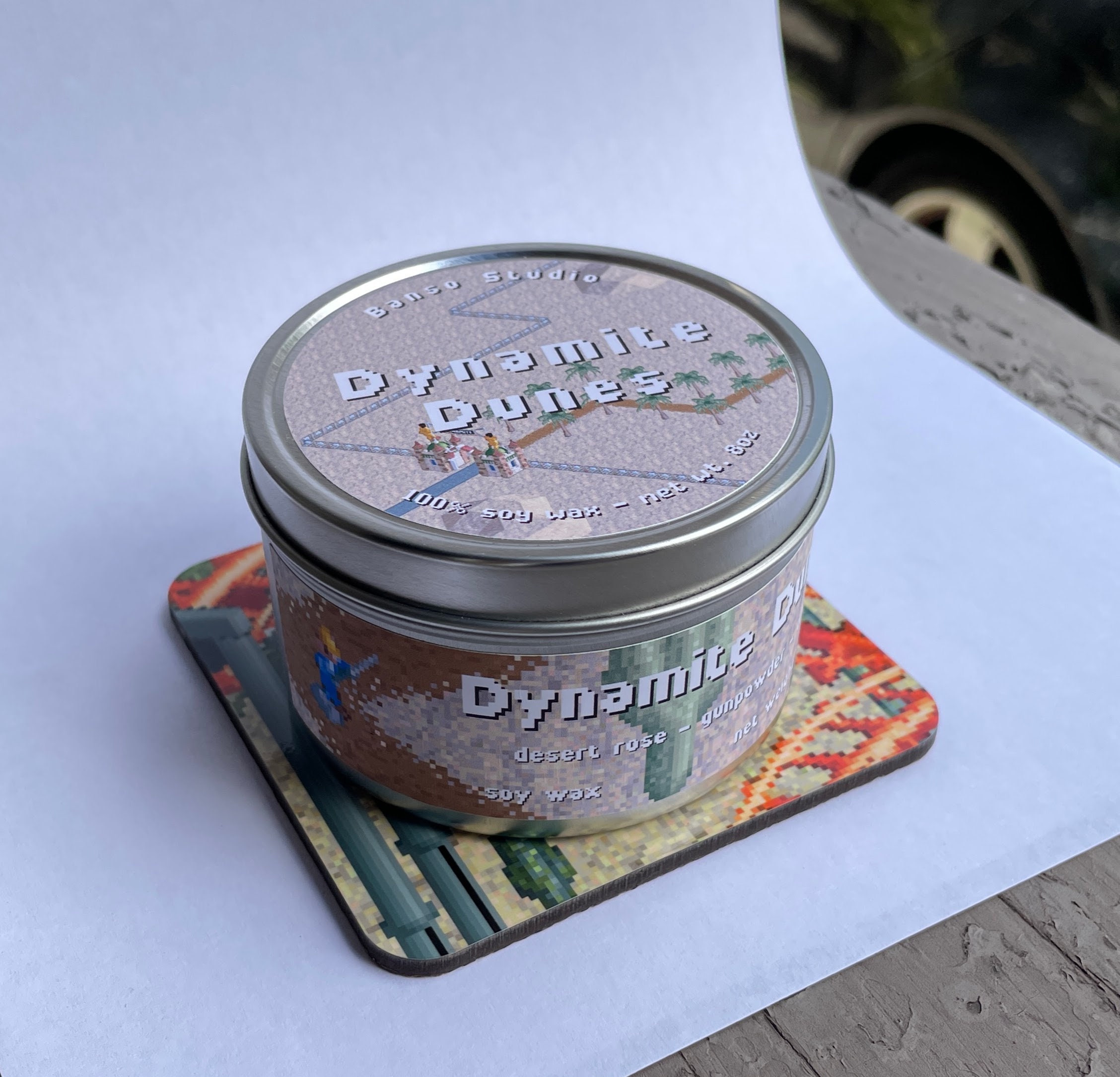 Rollercoaster Tycoon® Candles | Dynamite Dunes - Etsy