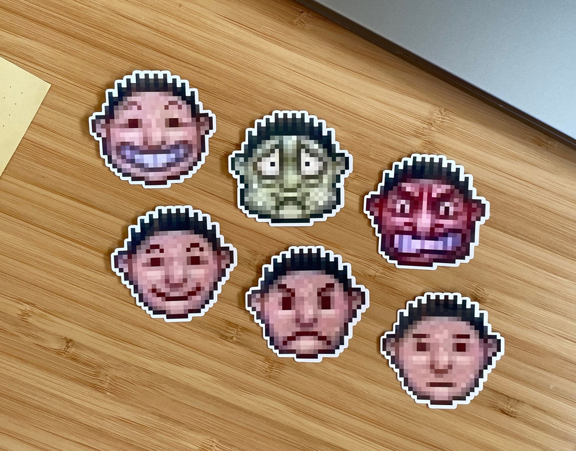 Rollercoaster Tycoon® Stickers | Guest Mood Pack - Etsy