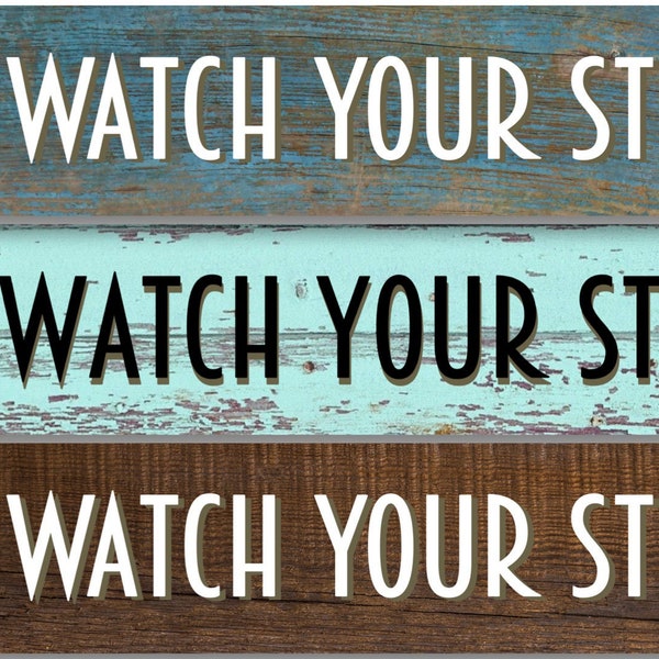 Watch Your Step - Etsy