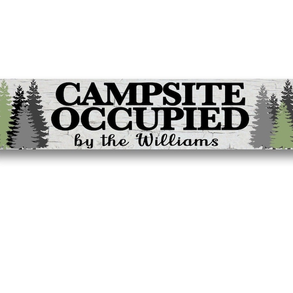 Site Occupied Sign - Etsy