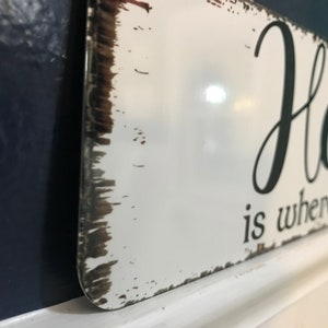 Room of Requirement You Choose Wood Look Background- Metal Sign 4"x18 ...