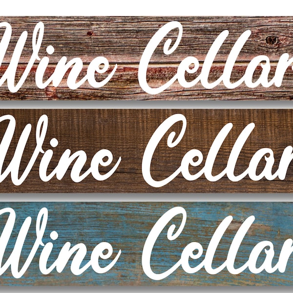 Wine Cellar Sign - Etsy