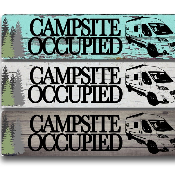 Site Occupied Sign - Etsy