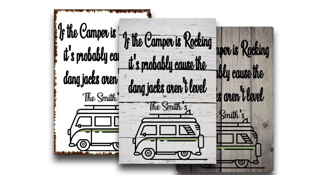 If the Camper is Rocking It's Probably Cause the Damn Jacks Aren't ...