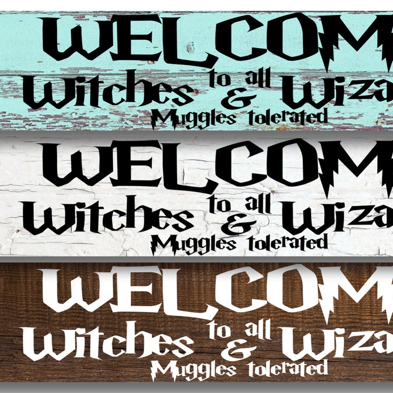 Welcome Muggles - Etsy