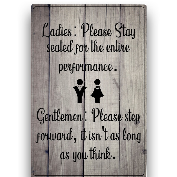 Please Stay Seated for the Entire Performance Sign - Etsy