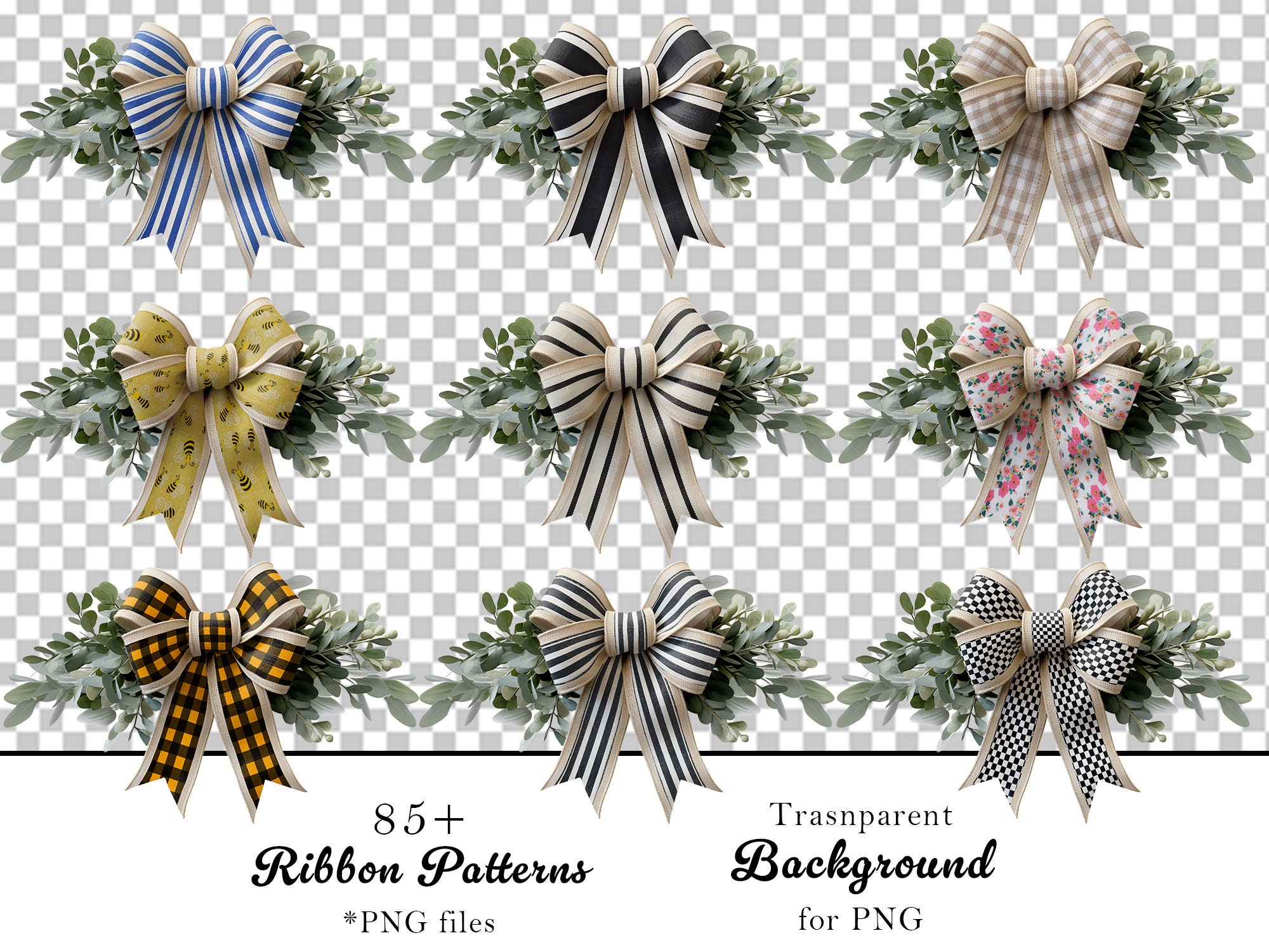 Burlap Bow Mockup, Farmhouse Sign Greenery (digital Download) - Etsy