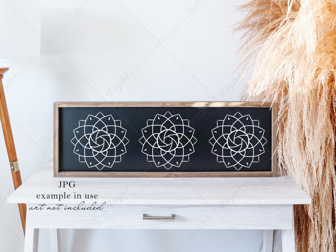 12x36 Sign Mockup With Black Background Rustic Farmhouse Wood - Etsy