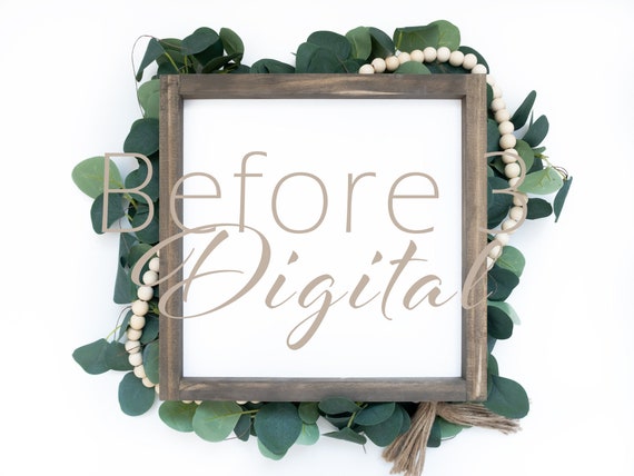 12x12 Wood Sign Mockup Blank Farmhouse Sign JPEG Square | Etsy